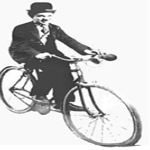 Let's Ride - Charlie Chaplin Rides again - Southwark Healthy Ride