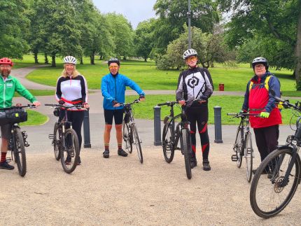 Let's Ride - Middlebrook Trail to Visit the Queen - 9 Mile Bike Ride