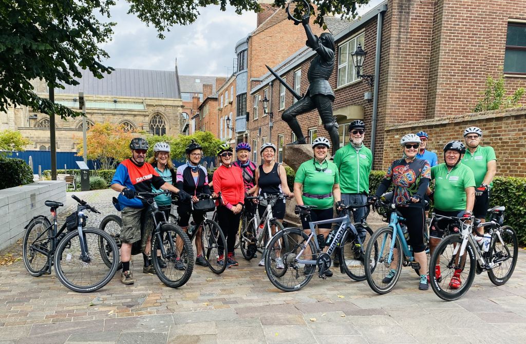 Let's Ride - Derby Guided - May Day - Nottingham Waterways