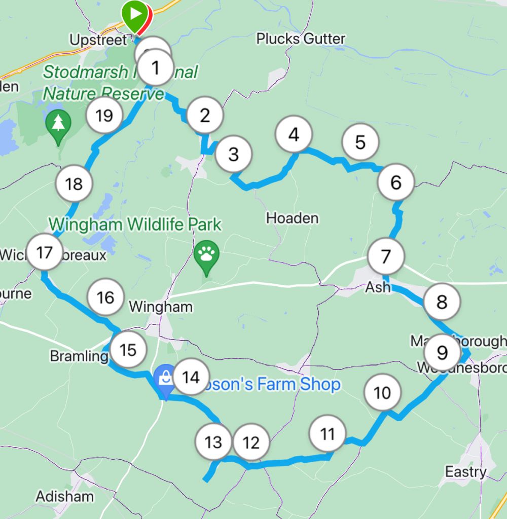 Let's Ride - Grove Ferry / Goodnestone Circuit