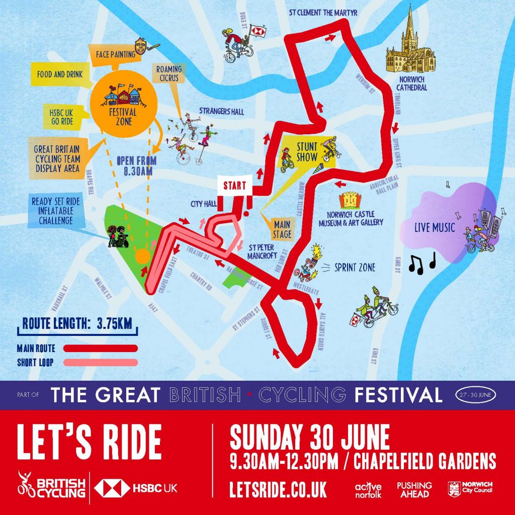 Let's Ride - HSBC UK Let's Ride Norwich