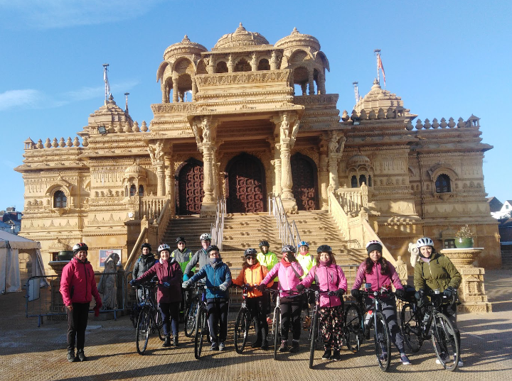 Let's Ride - Two temple ride Sanatan Temple Wembley and Neasden Temple