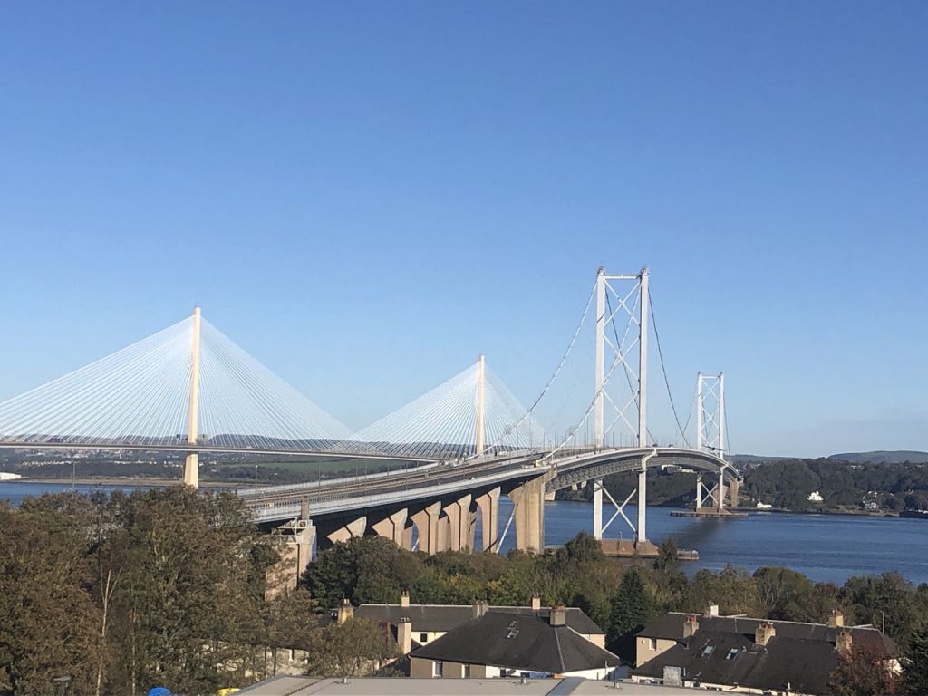 Let's Ride - Forth Bridges Viewpoint from Craigleith