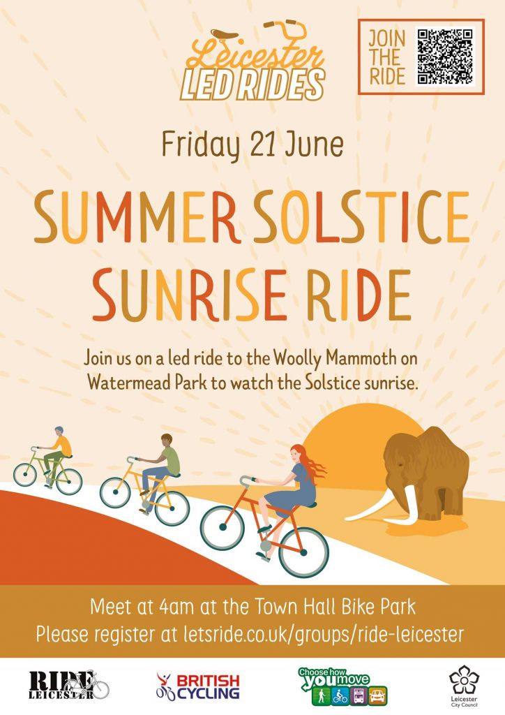 Let's Ride - Ride Leicester Sunrise Ride
