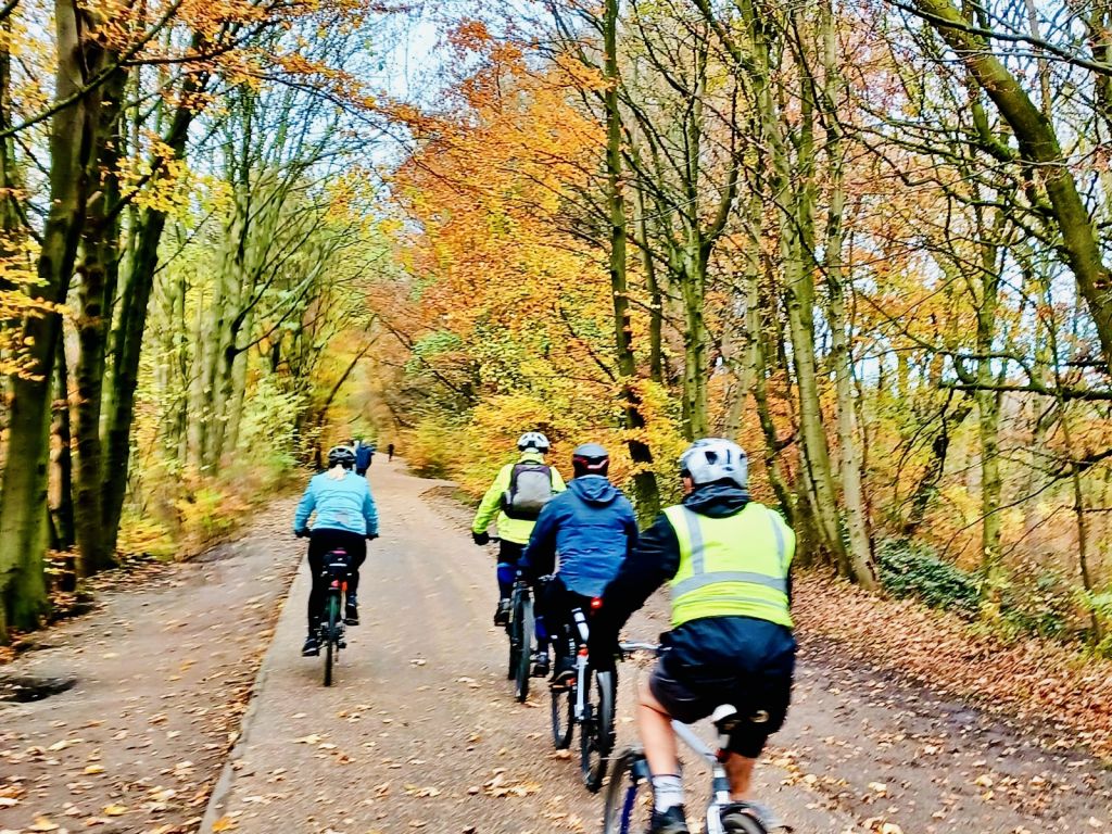 Let's Ride - Be Well - Autumnal ride- Exploring the Bridgewater Way and ...