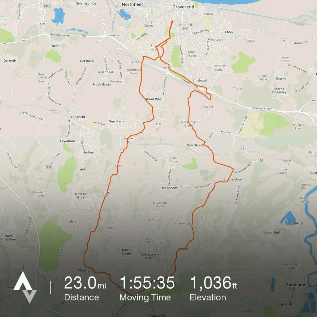 Let's Ride - Cyclopark Circular through Stansted and Back