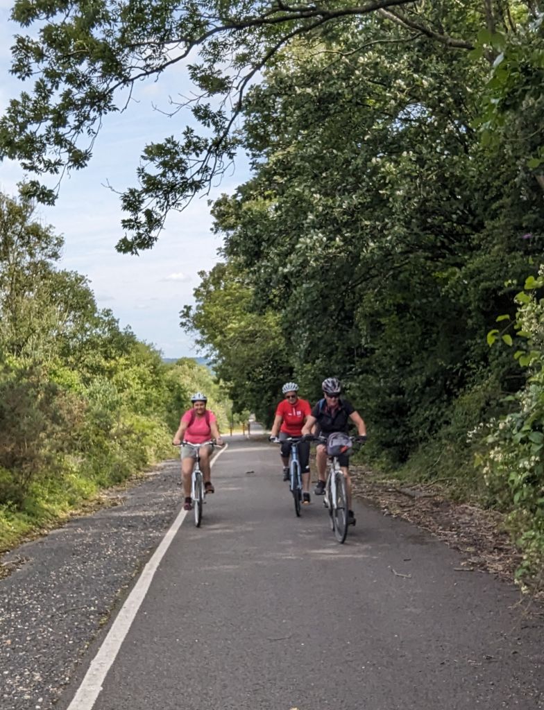 Let's Ride - Easy loop from Queen Elizabeth Country Park