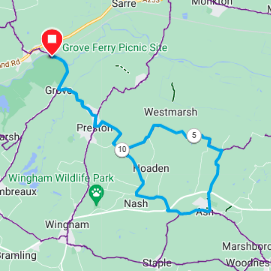 Let's Ride - Grove Ferry to Juliet's Farm Shop