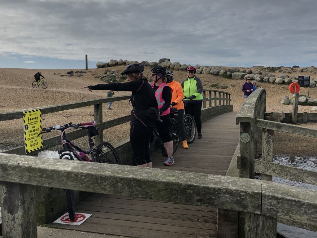 Let's Ride - Lymington sea wall exploration