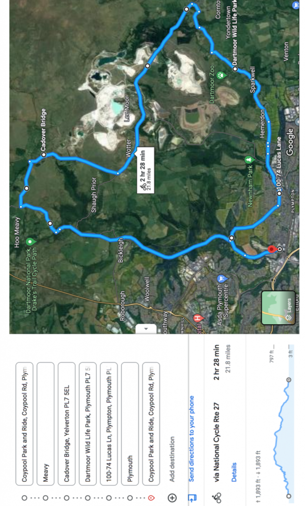 Let's Ride - Coypool, Goodameavy, Cadover Bridge, Cornwood, Sparkwell ...
