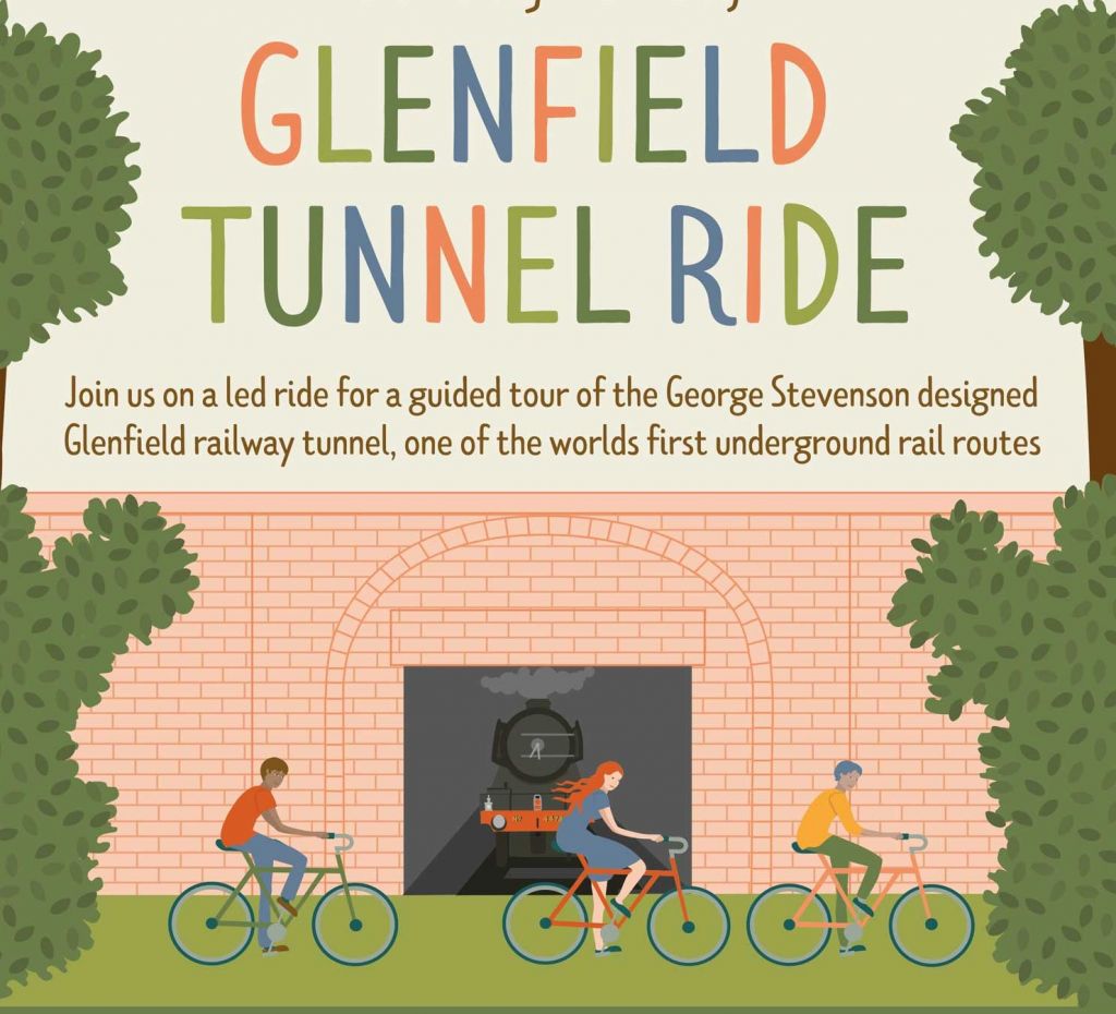 Let's Ride - Ride Leicester Historic Glenfield Tunnel Ride