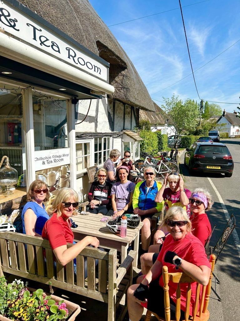 Let's Ride - 16m Chilbolton for coffee