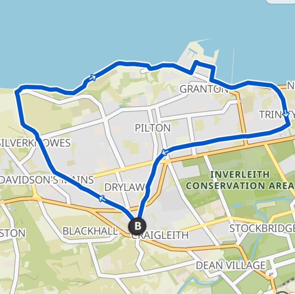 Let's Ride - Craigleith to Cramond Circuit