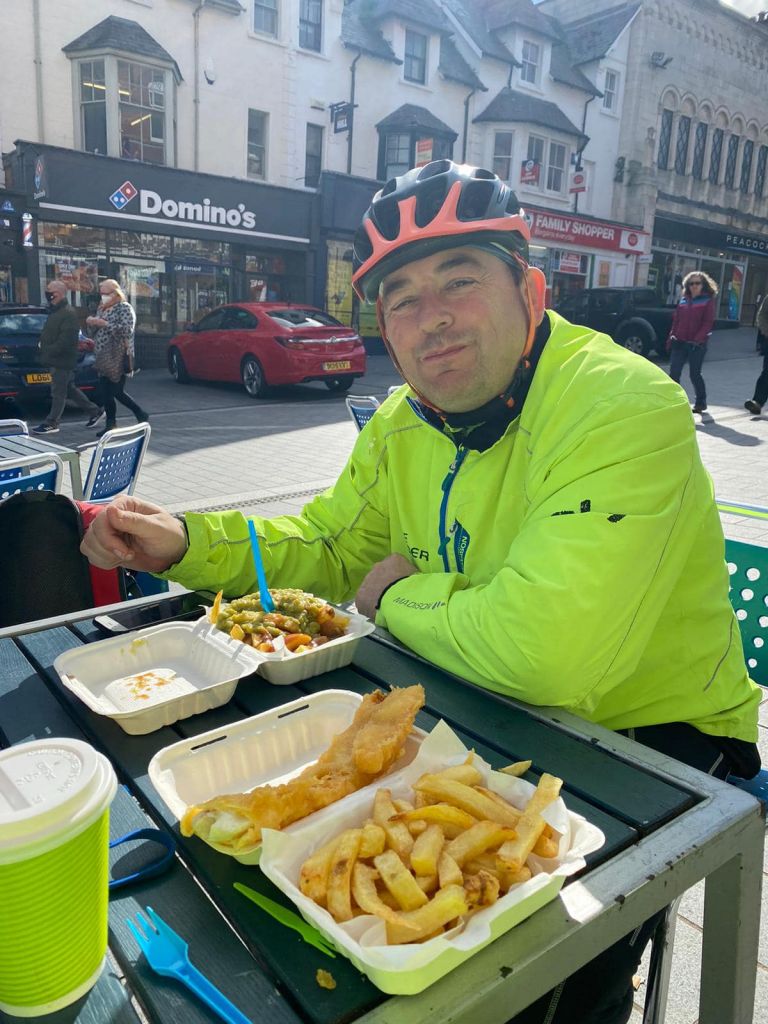 Let's Ride - Talacre To Colwyn bay for Fish and Chips and Back
