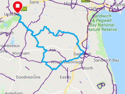 Let's Ride - Grove Ferry to Sandwich via Staple