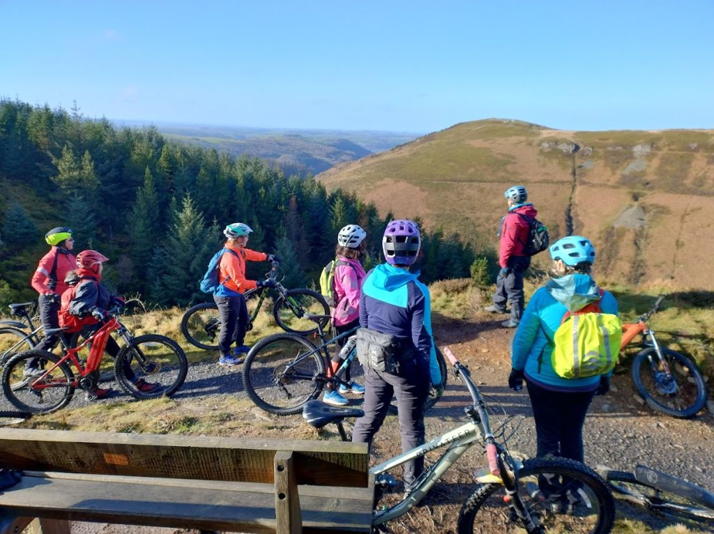 Let's Ride - Christmas Ride @ Nant yr Arian (Blues and Reds)