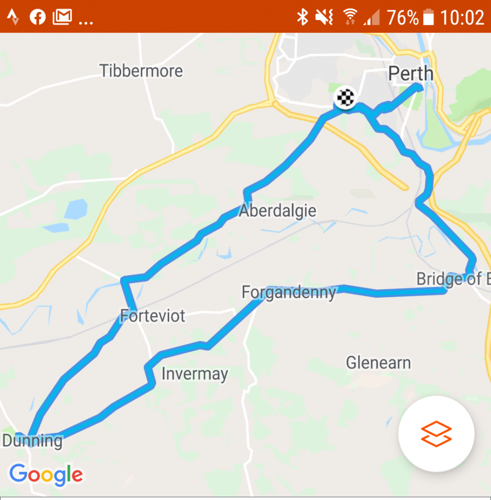 Let's Ride - Perth to Dunning and Back