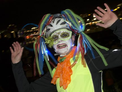 Let's Ride - This Girl Can - spooky bike ride