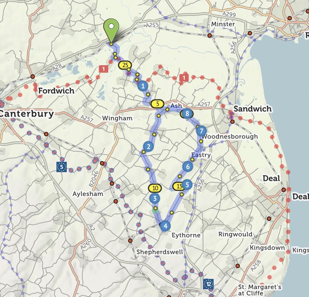 Let's Ride - Grove Ferry to Eythorne