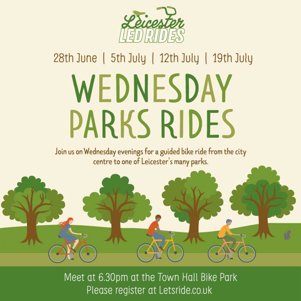 Let's Ride - Ride Leicester Wednesday Evening Leicester Park Ride #3