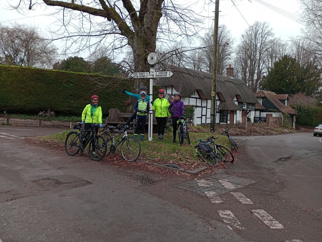 Let's Ride - Winchester to Wonston Community Cafe Loop