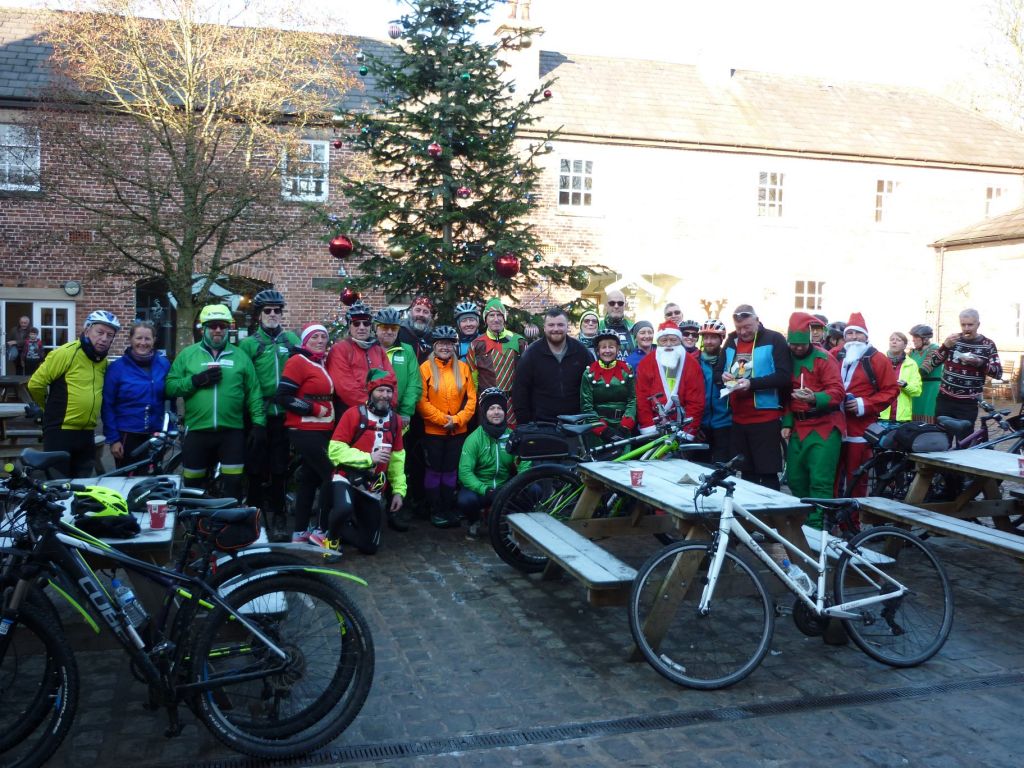 Let's Ride - Wigan - Famous Sights Of Wigan, Festive Ride