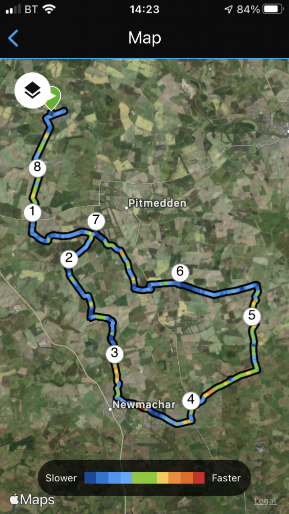 Let's Ride - 27 Miles Udny Green//Newmachar/Udny Station