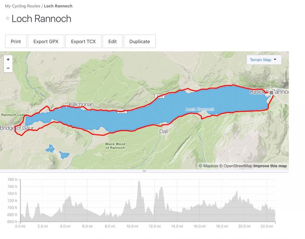 Let's Ride - Loch Rannoch Loop